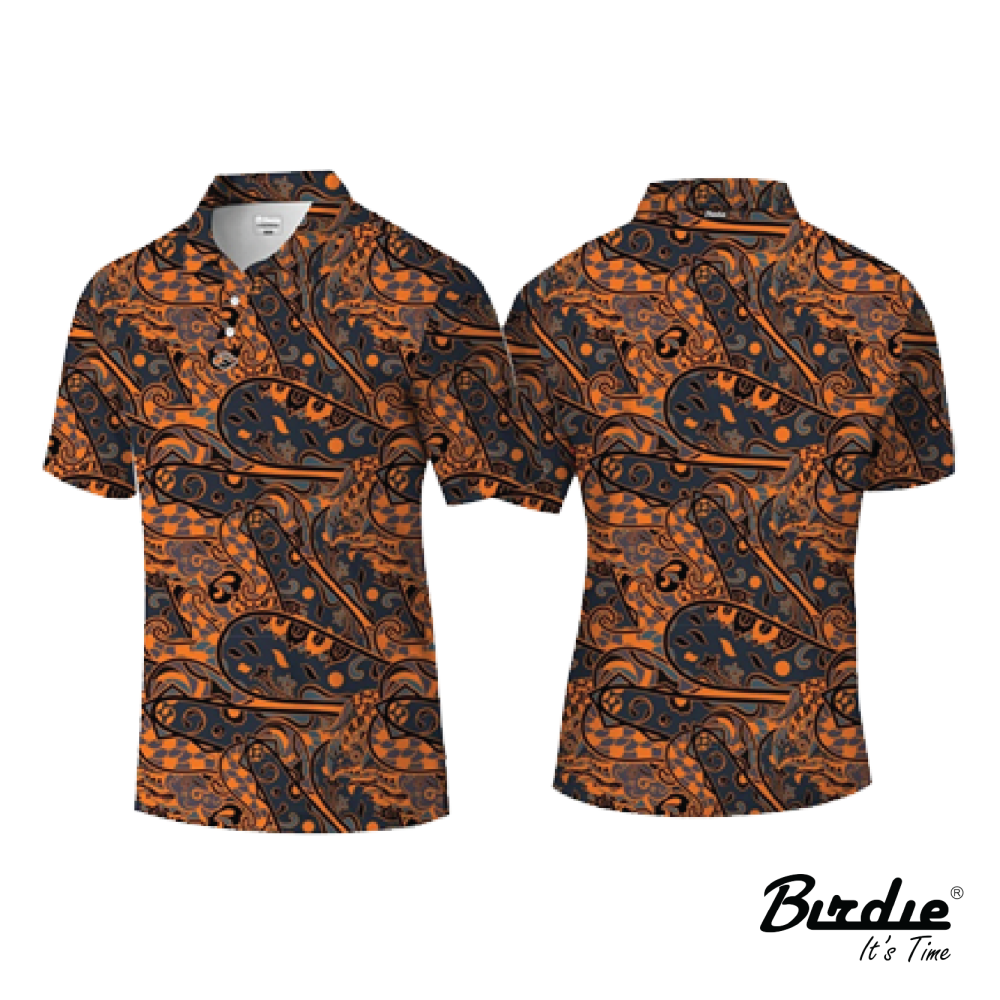 Birdie Golf Shirt Male - Ambatik 3 - Birdie Indonesia