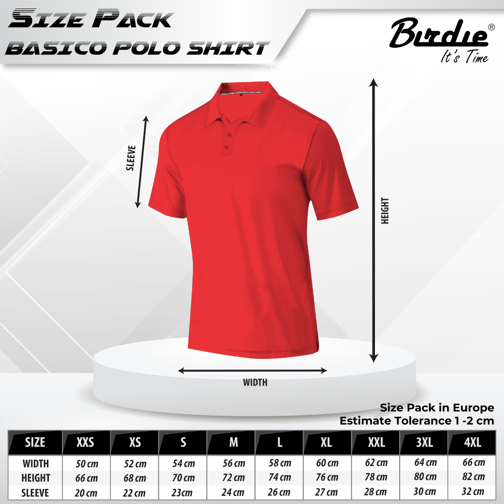 Size Chart – Birdie Indonesia