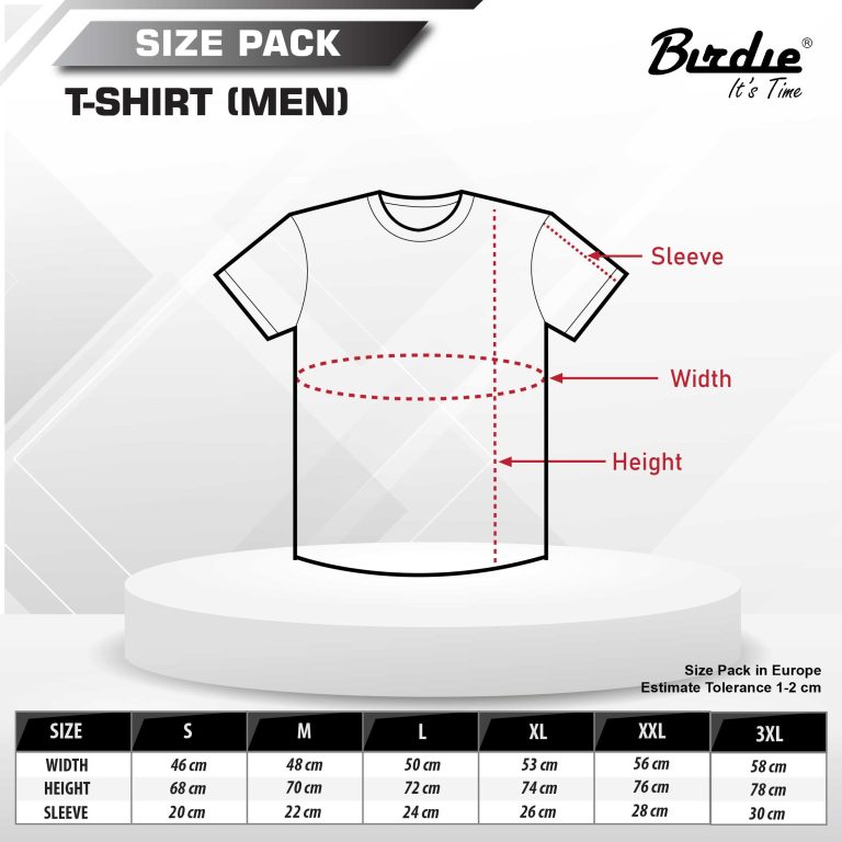 Size Chart - Birdie Indonesia